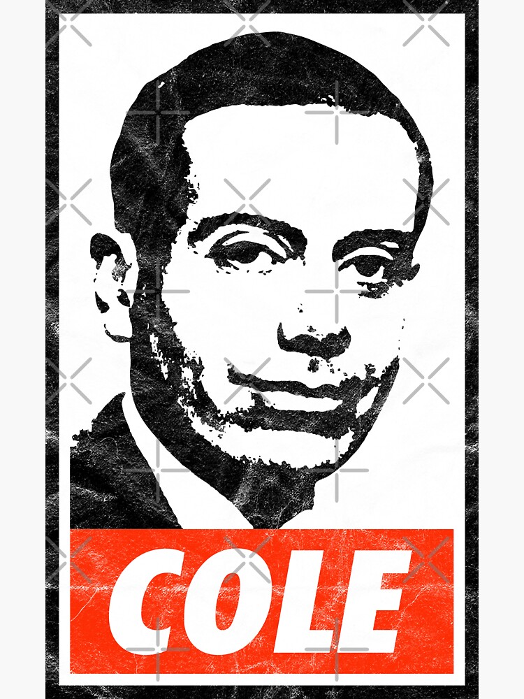 "Cole [White Worn Look]" Sticker for Sale by fromthehip | Redbubble