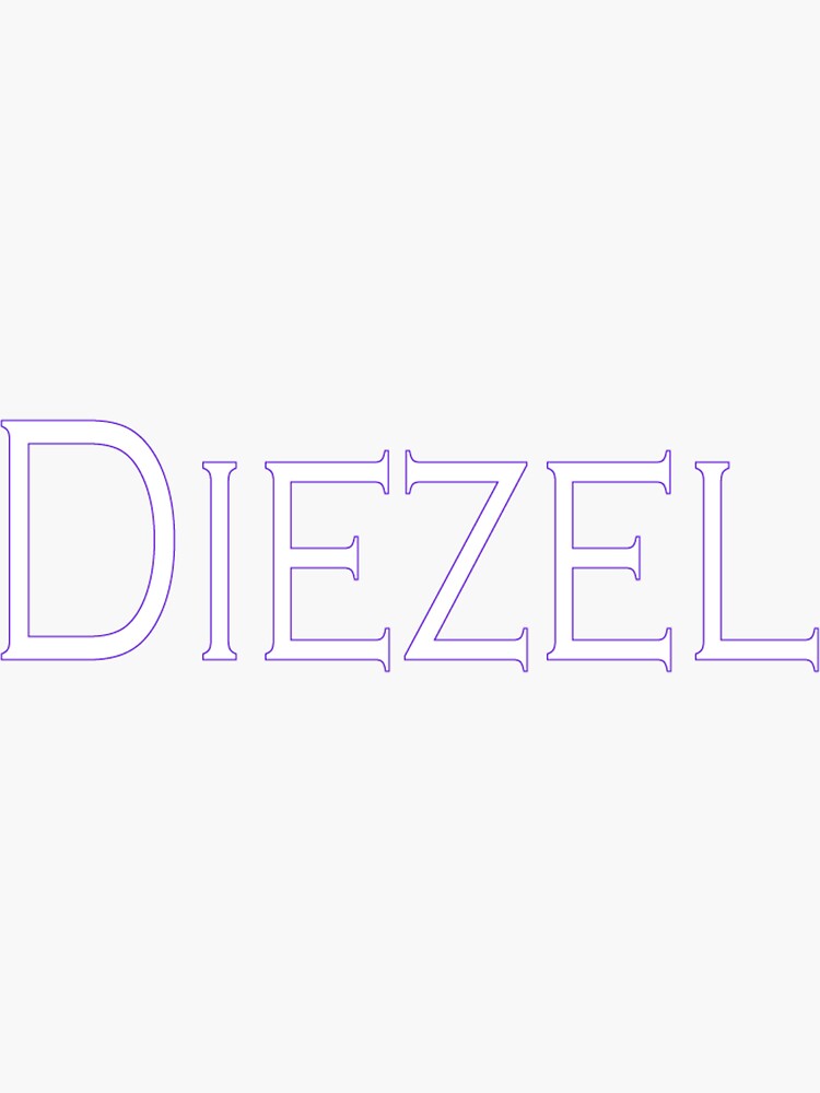 "diezel" Sticker for Sale by Looqone | Redbubble