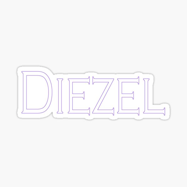 "diezel" Sticker for Sale by Looqone | Redbubble