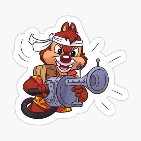 "chip 'n dale rescue rangers" Sticker for Sale by kakaviche | Redbubble