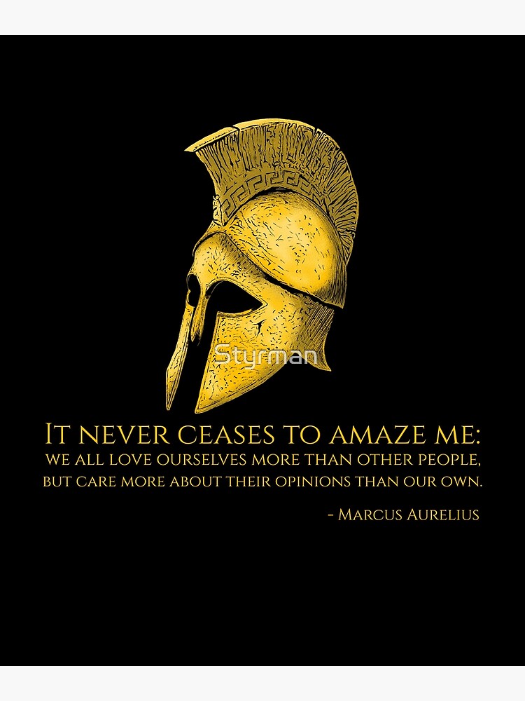 "It never ceases to amaze me we all love ourselves more than other ...