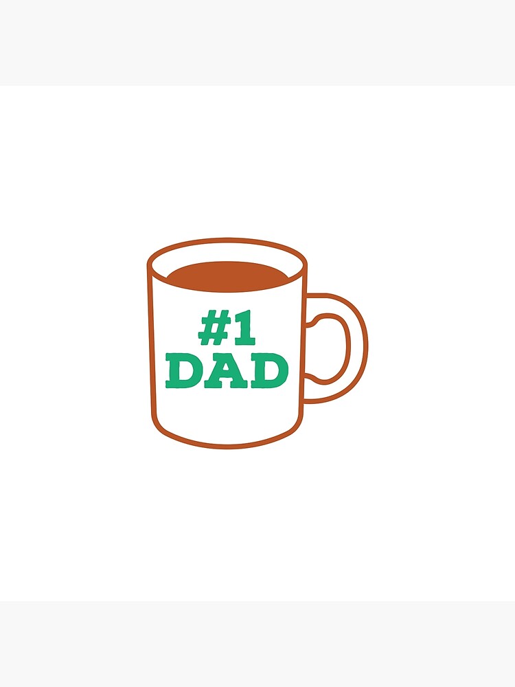 "Number 1 DAD" Poster for Sale by Asian-Touch | Redbubble