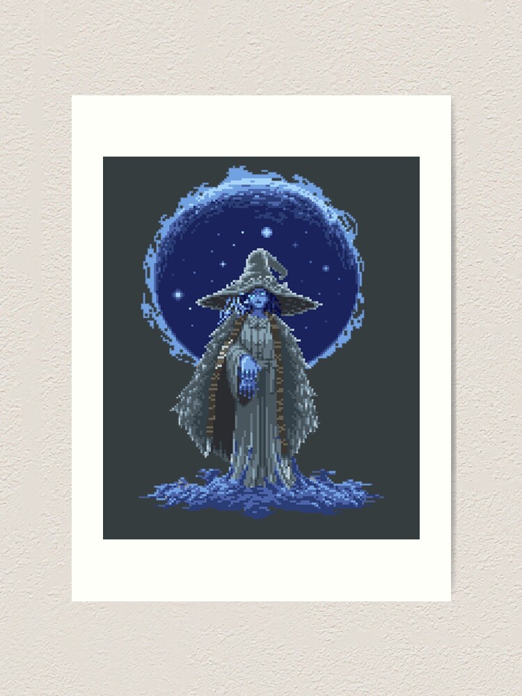 "Elden Ring Ranni Pixel Art" Art Print for Sale by Kiske-Design | Redbubble