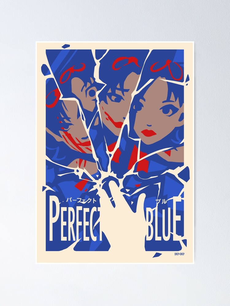 "Perfect Blue" Poster for Sale by SnipSnipArt | Redbubble