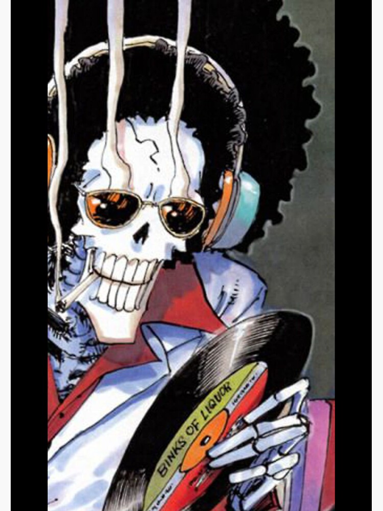 "Brook chilling with music" Sticker for Sale by Moussaillon | Redbubble