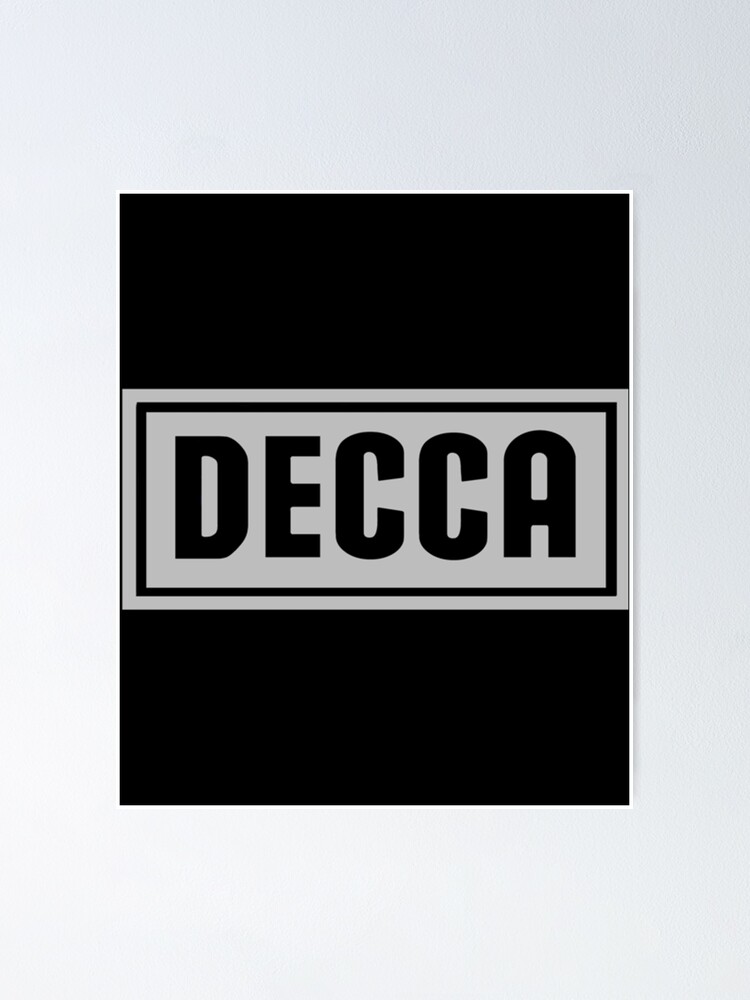 "Decca Record Label " Poster for Sale by MavesDesign1 | Redbubble