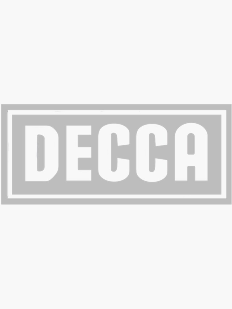"Decca Record Label " Sticker for Sale by MavesDesign1 | Redbubble