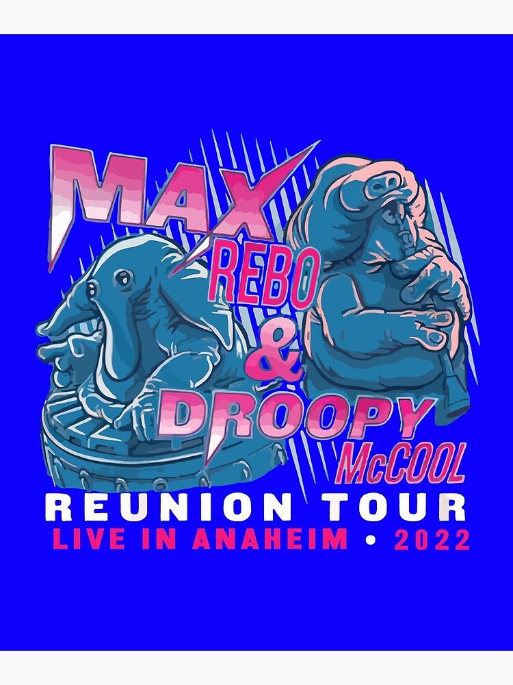 "Star Wars Celebration 2022 Merch Max Rebo & Droopy Mccool Shirt ...