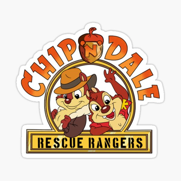 " chip 'n dale rescue rangers" Sticker for Sale by kakaviche | Redbubble