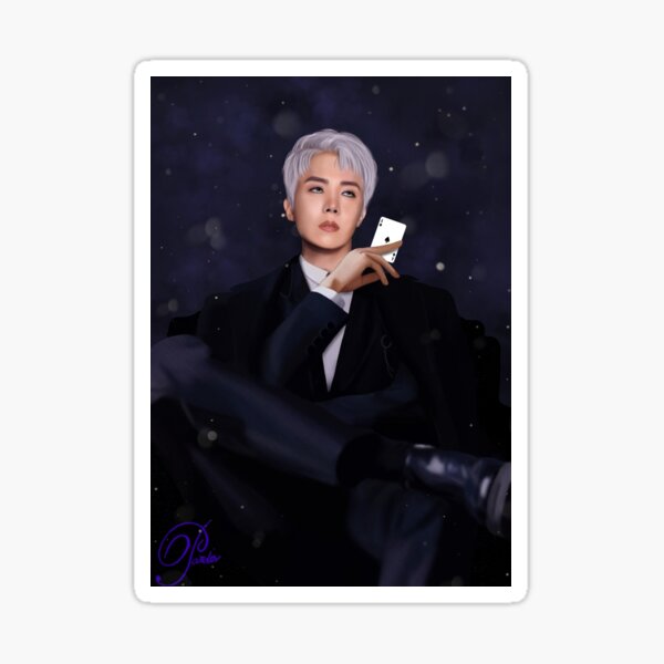 "Jhope " Sticker for Sale by Pardis-arts | Redbubble