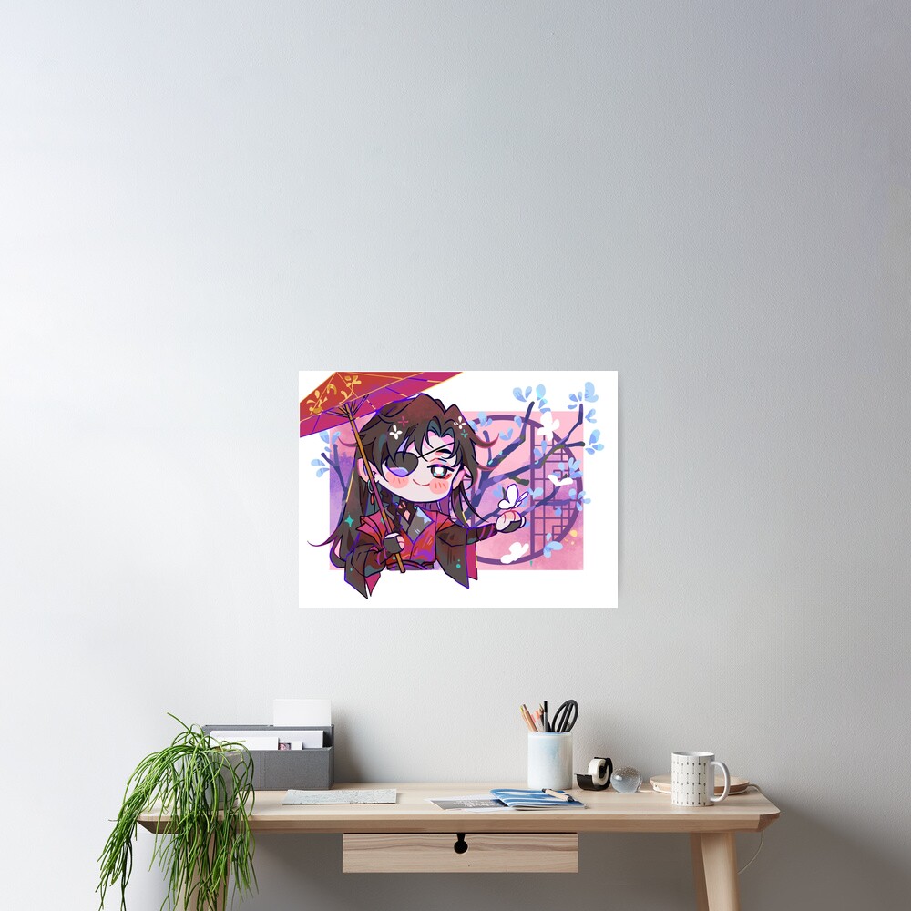 "hua cheng chibi window set 1/4" Poster for Sale by Mylunechi-shop ...