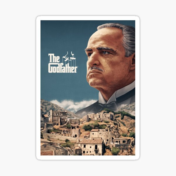 "The Godfather Movie , The godfather " Sticker for Sale by Powliny ...