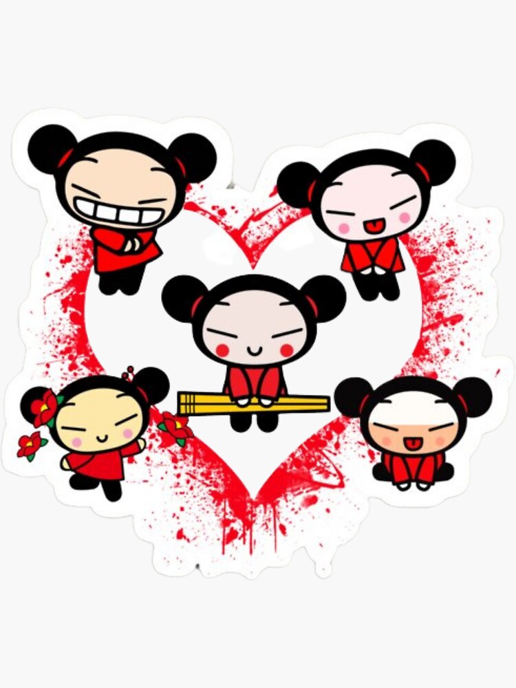 "Pucca And Garu" Sticker for Sale by roniy2022 | Redbubble