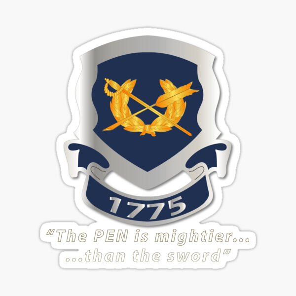 "Army - Jag Corps Crest - Pen is Mighter X 300" Sticker for Sale by ...