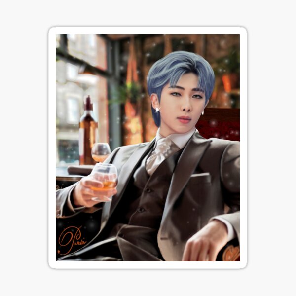 "namjoon" Sticker for Sale by Pardis-arts | Redbubble