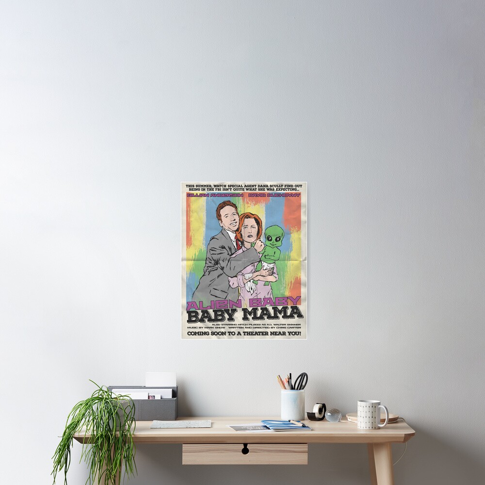 "Alien Baby Baby Mama - Vintage Movie Poster" Poster for Sale by ...