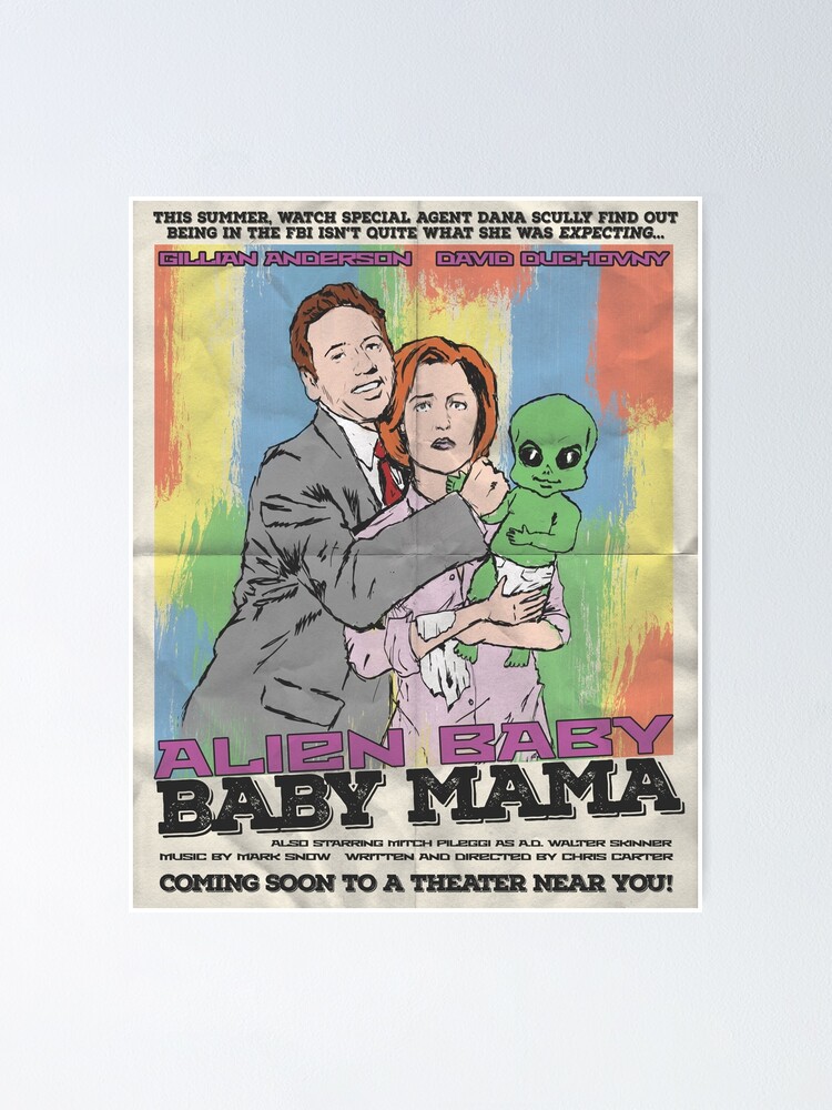 "Alien Baby Baby Mama - Vintage Movie Poster" Poster for Sale by ...