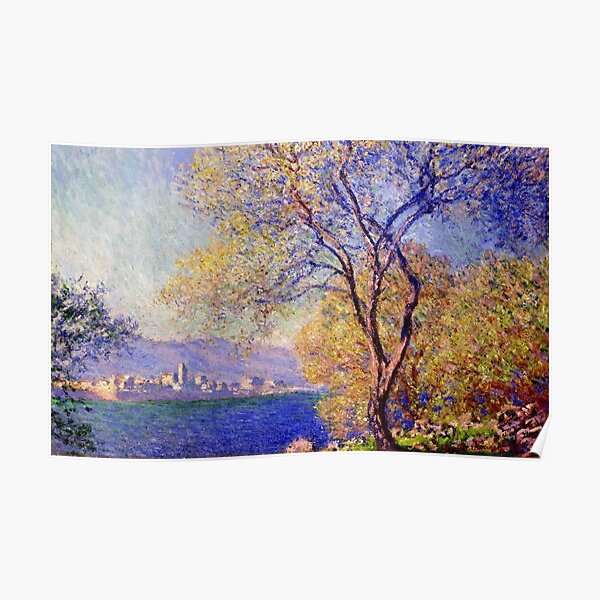 "Antibes Seen from the Salis Gardens " Poster for Sale by ...