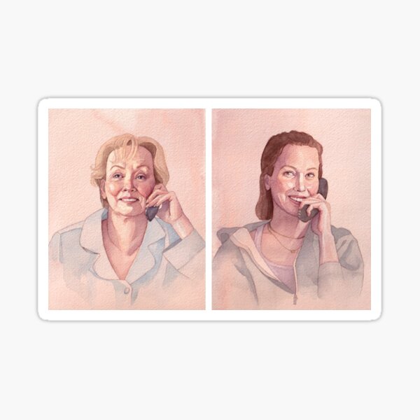 "Deborah and Ava (D'Jewelry)" Sticker by outgrown | Redbubble