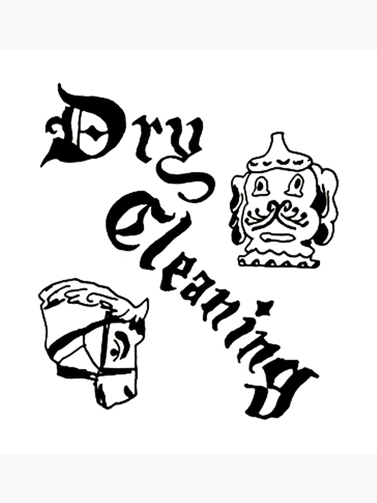 "Dry Cleaning Band Merch" Sticker for Sale by summerdream27 | Redbubble