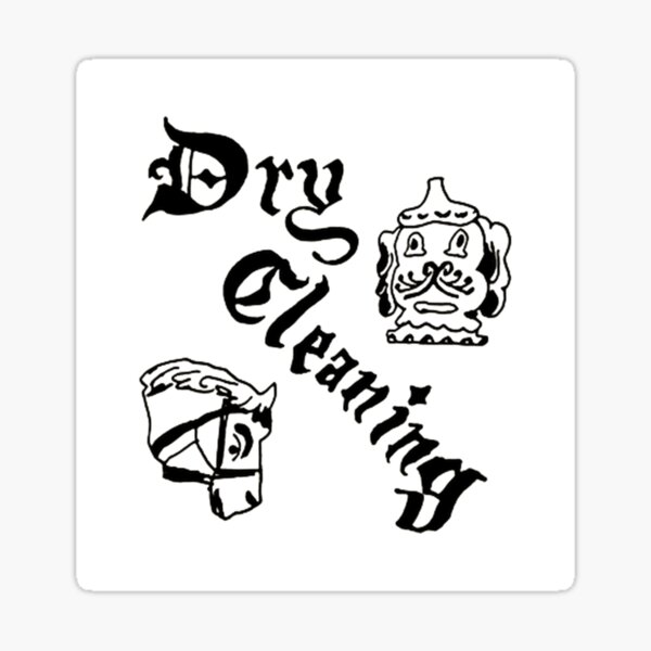"Dry Cleaning Band Merch" Sticker for Sale by summerdream27 | Redbubble