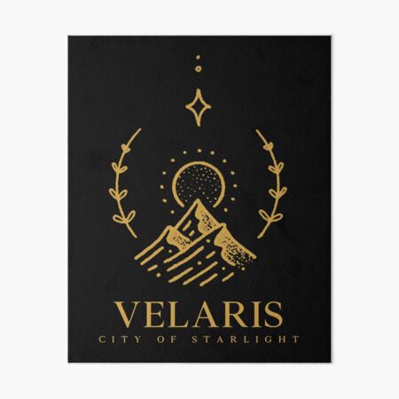 "A court of Thorns and Roses, Velaris Symbol" Art Board Print for Sale ...