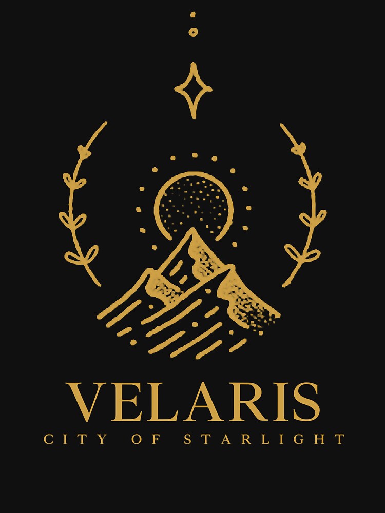 "A court of Thorns and Roses, Velaris Symbol" T-shirt for Sale by ...