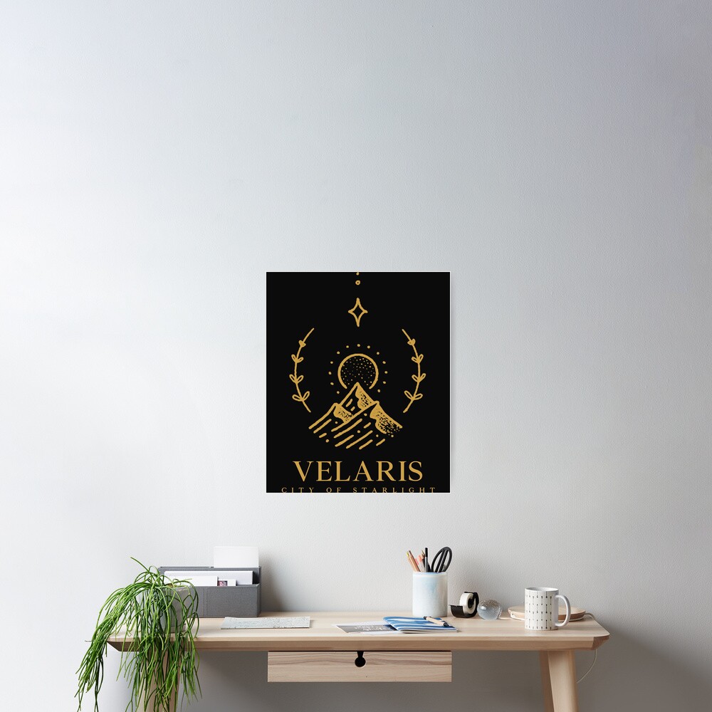 "A court of Thorns and Roses, Velaris Symbol" Poster for Sale by ...