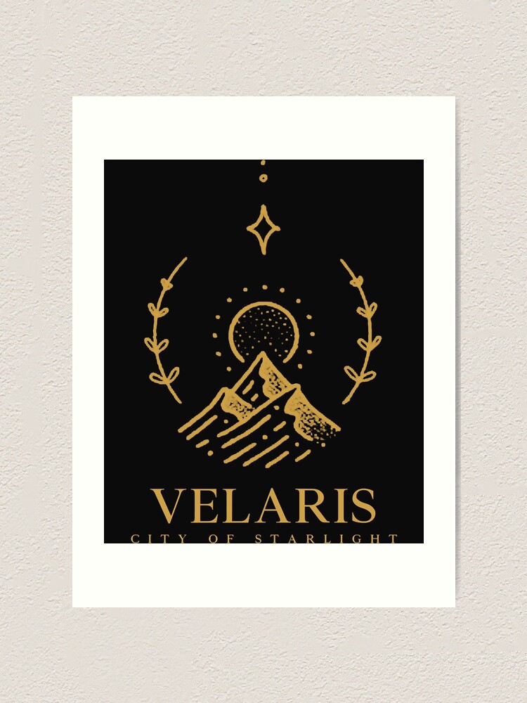 "A court of Thorns and Roses, Velaris Symbol" Art Print for Sale by ...
