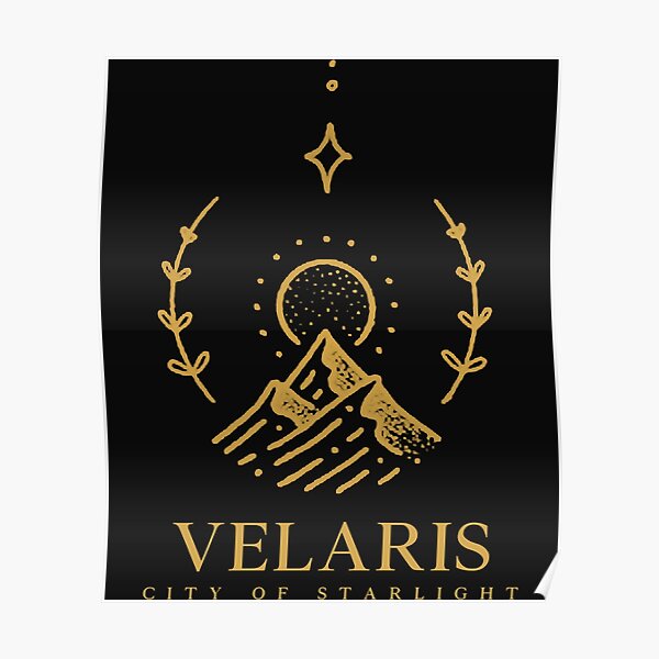 "A court of Thorns and Roses, Velaris Symbol" Poster for Sale by ...