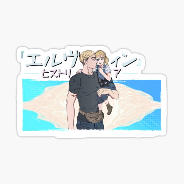 "Erwin and Historia Skyfall | Attack On Titan" Sticker for Sale by ...