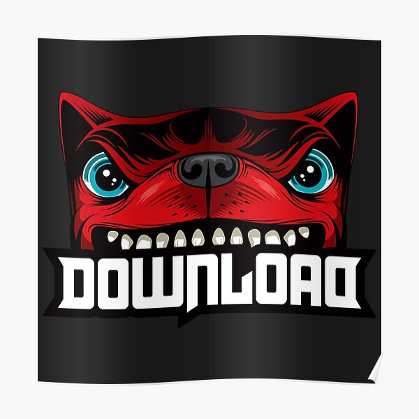 "Download Festival Logo" Poster for Sale by PelagosShop | Redbubble