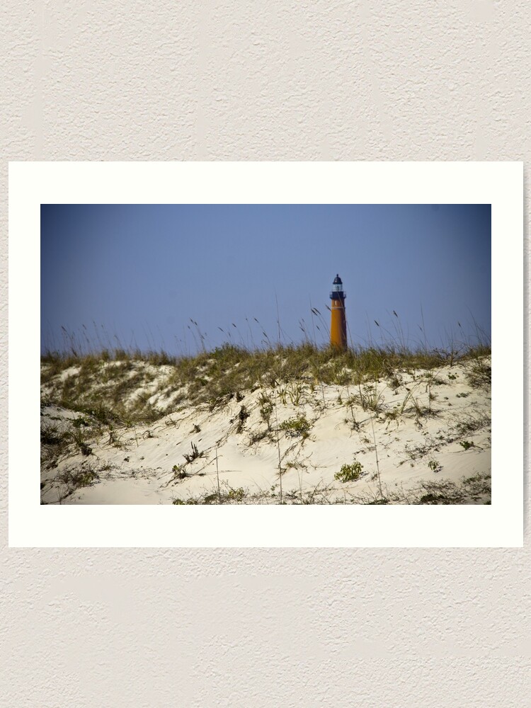 "Beachview of Ponce Inlet Lighthouse" Art Print for Sale by ...