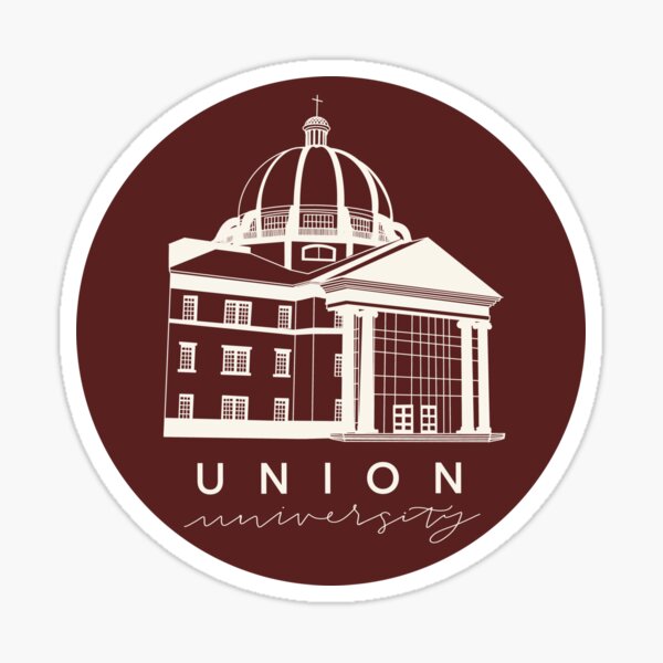 "Union University Logos" Sticker for Sale by joyfully-rachel | Redbubble