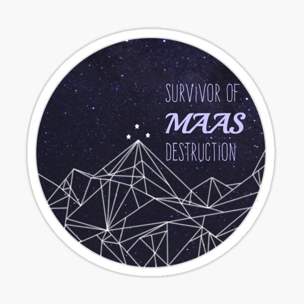 "Survivor of Maas Destruction" Sticker for Sale by RockyMtnPrintin ...