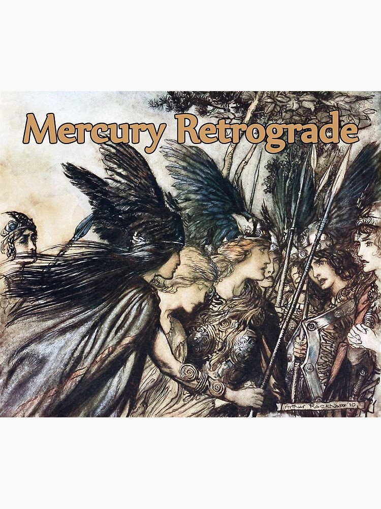 "Mercury Retrograde" Poster for Sale by ShireMountain | Redbubble