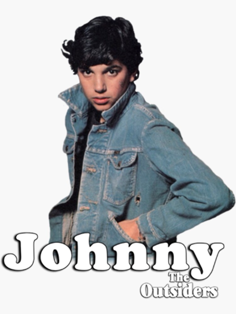 "Johnny Cade (The Outsiders) " Sticker for Sale by SarahAt36 | Redbubble