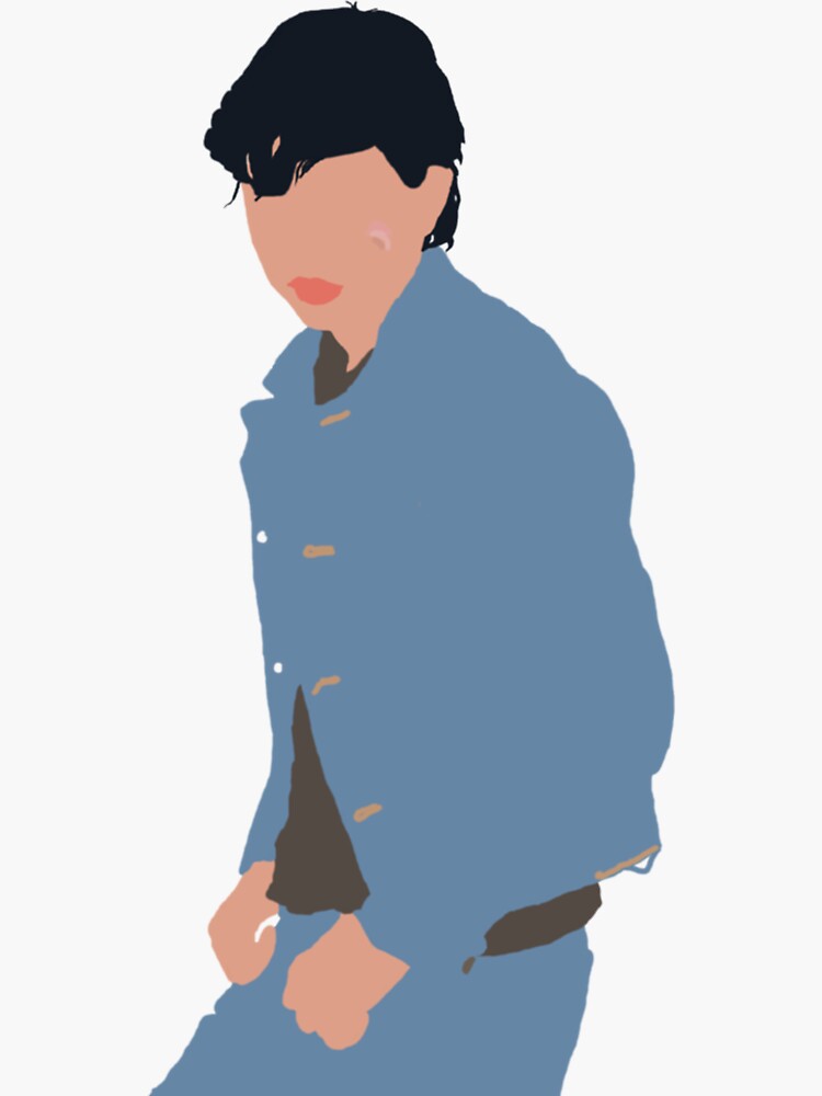 "Johnny Cade Simple (The Outsiders) " Sticker for Sale by SarahAt36 ...