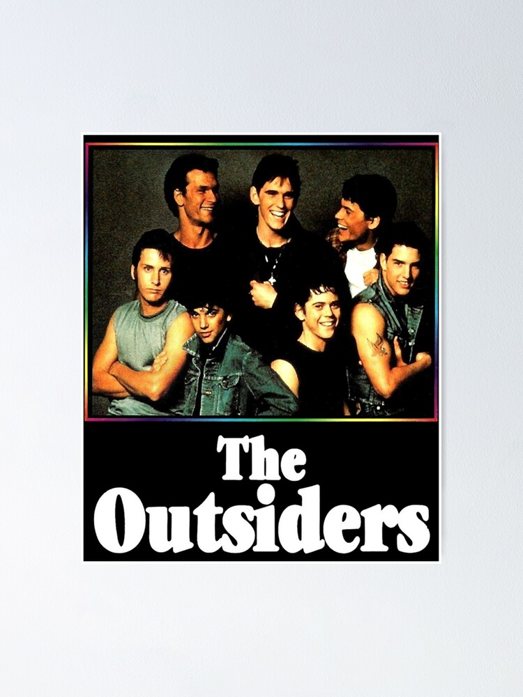 "Lover Gift The Outsiders Best Movie " Poster for Sale by SarahAt36 ...