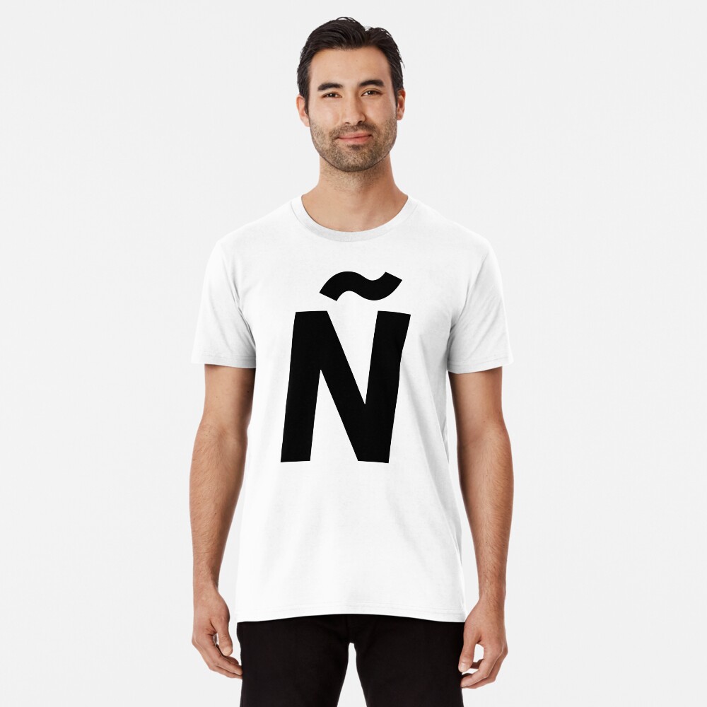 "Letter Ñ Word ññ letra eñe enie" Sticker for Sale by ZooOfArt | Redbubble