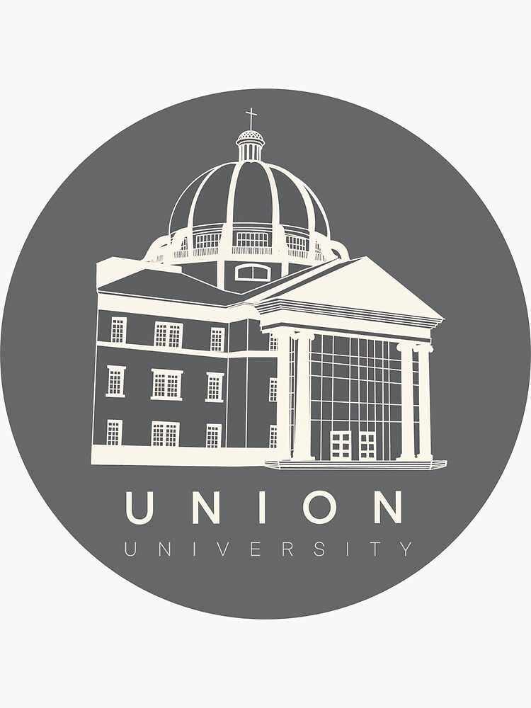 "Union University Logos" Sticker for Sale by joyfully-rachel | Redbubble