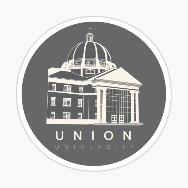 "Union University Logos" Sticker for Sale by joyfully-rachel | Redbubble