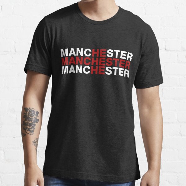 "Manchester United Kingdom Flag Shirt - Manchester T-Shirt" T-shirt by ...