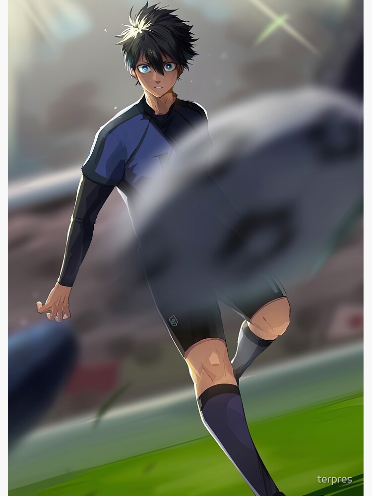 "Blue Lock Strike" Poster for Sale by terpres | Redbubble