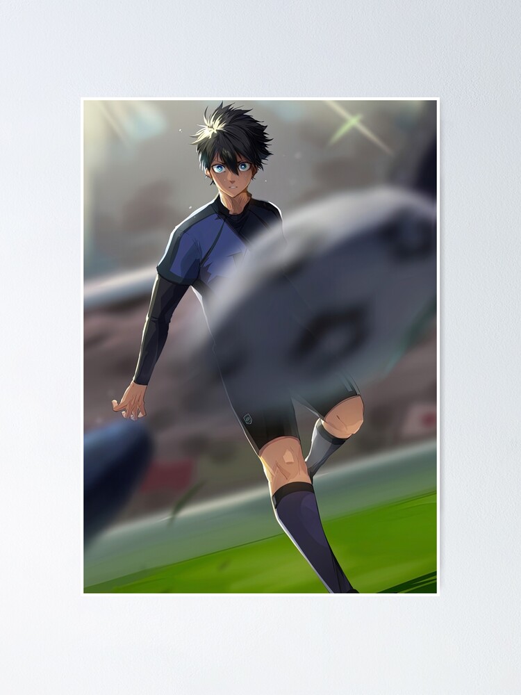 "Blue Lock Strike" Poster for Sale by terpres | Redbubble