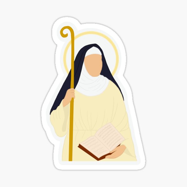 "St. Monica" Sticker for Sale by HandoftheKingg | Redbubble
