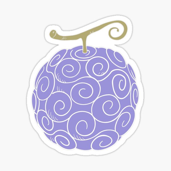 "Devil Fruit" Sticker for Sale by ManN01 | Redbubble