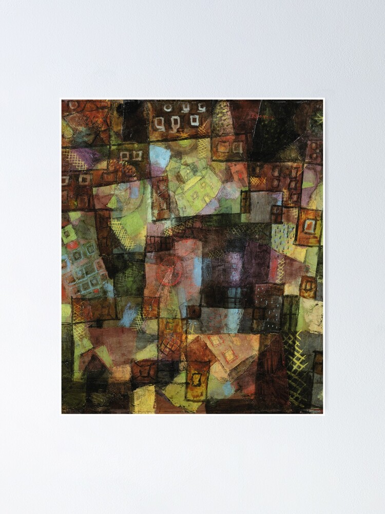 "Paul klee art drawing paint swamp legend " Poster for Sale by Golido ...
