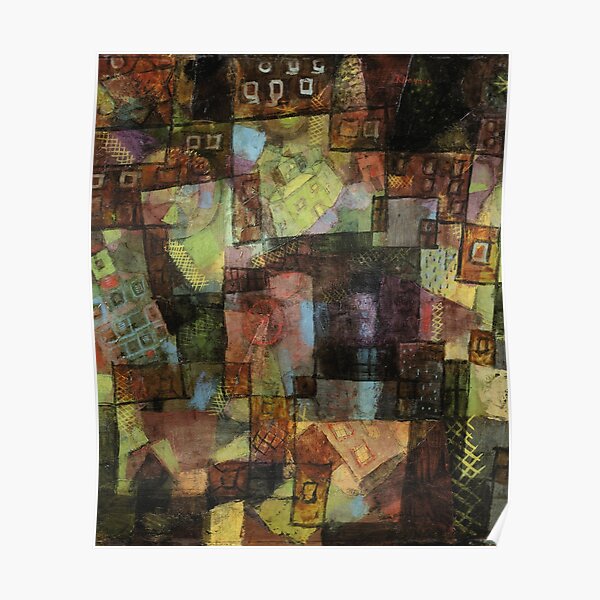 "Paul klee art drawing paint swamp legend " Poster for Sale by Golido ...