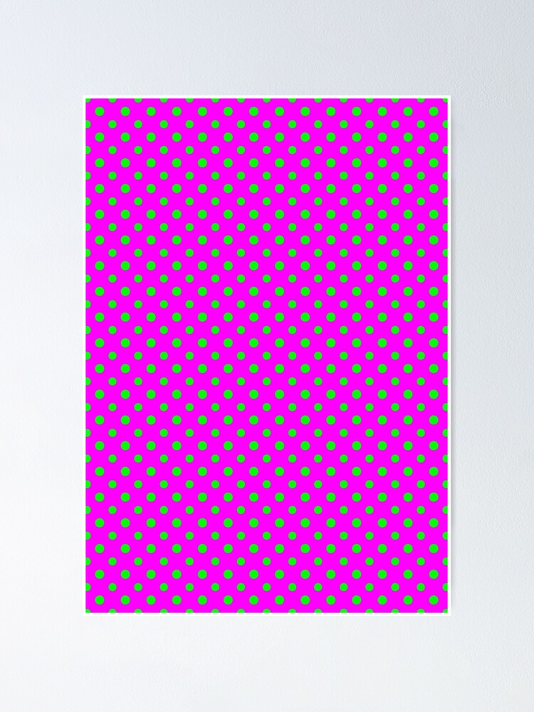 "Polka / Dots - 3D Color Technique - 3" Poster for Sale by MOSAICART ...